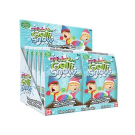 Сніг для ванни Gelli Snow 80 г. Веселка - 4 кольори